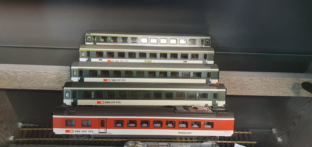 MÄRKLIN: 5 X SBB EW IV PERSONEN-/SPEISEWAGEN (Gebraucht) in Biglen für ...