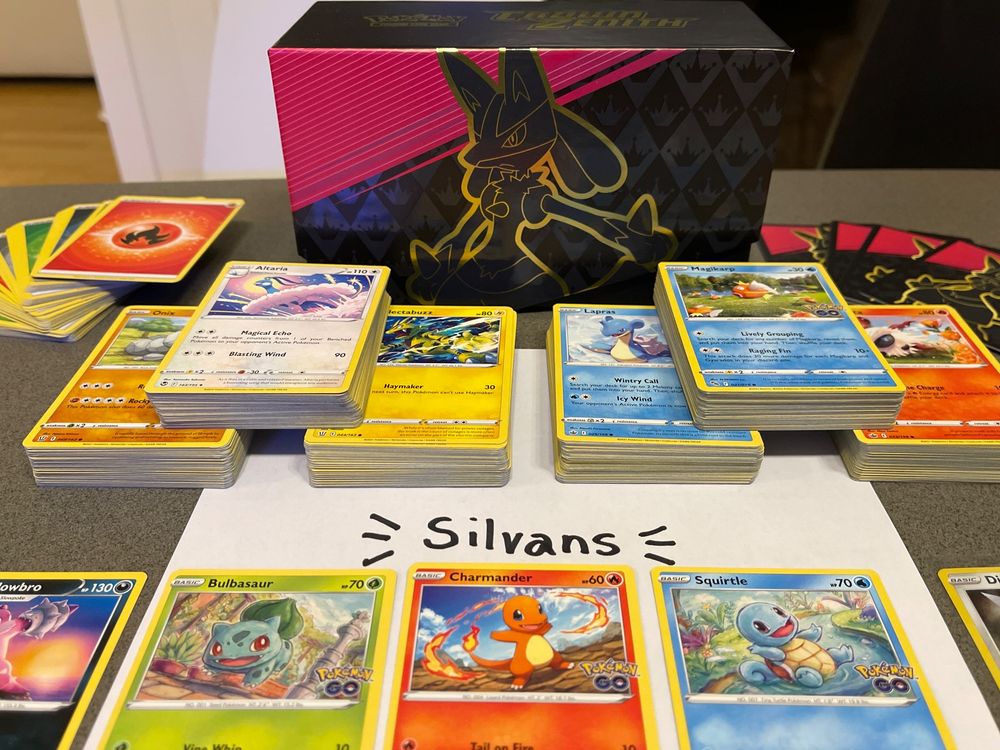 Pokemon 390 Karte XXL Set Englische Sammlung ink. GO Pikachu (Neu ...