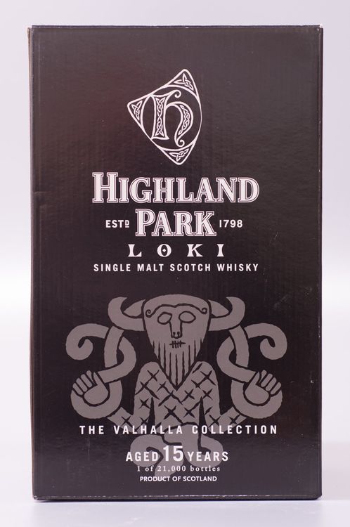 Single Malt Whisky "Loki", 15 Jahre (Neu und originalverpackt) in ...