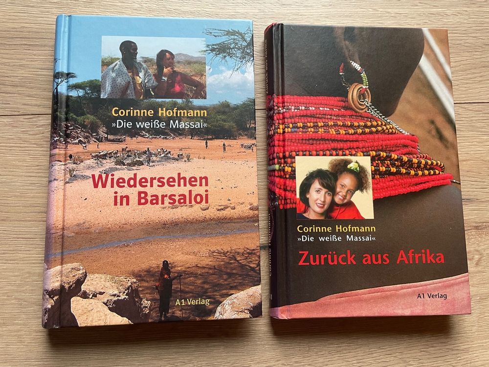 Corinne Hofmann Buch 2er Set zurück aus afrika/in Barsaloi (Gebraucht ...