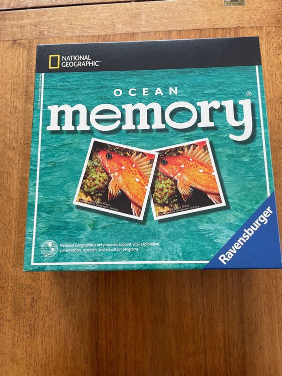 Ravensburger Memory 263394 Ocean 52 Kartenpaare, neuwertig | Kaufen auf Ricardo
