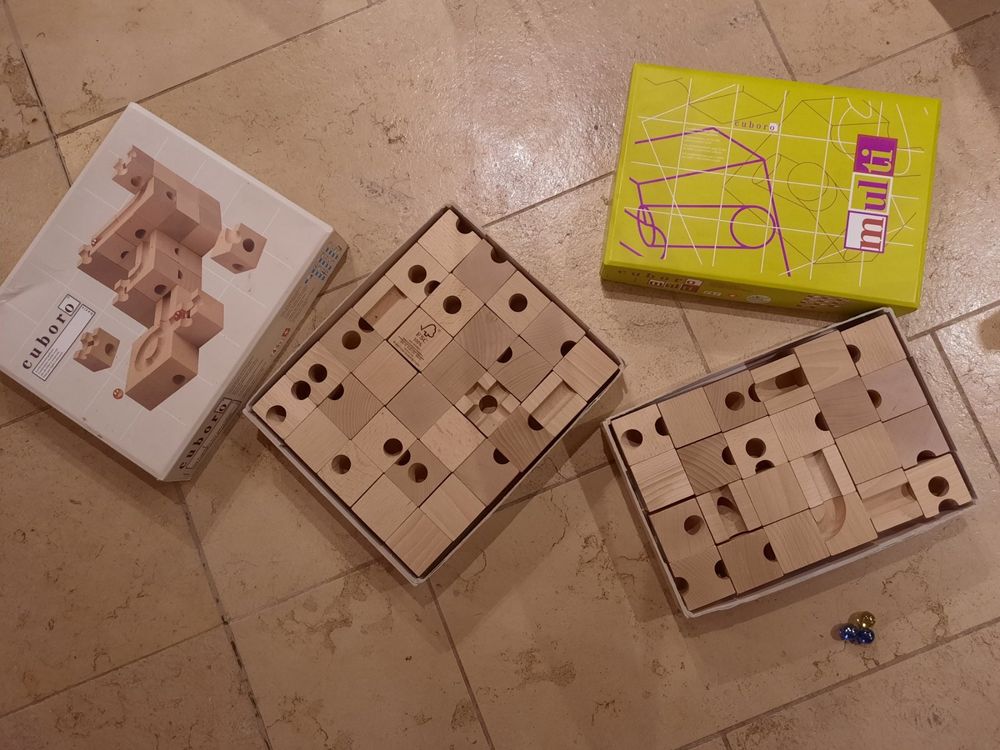 Cuboro Kugelbahn 2 Sets (Gebraucht) in Mönchaltorf für CHF 250 – mit ...