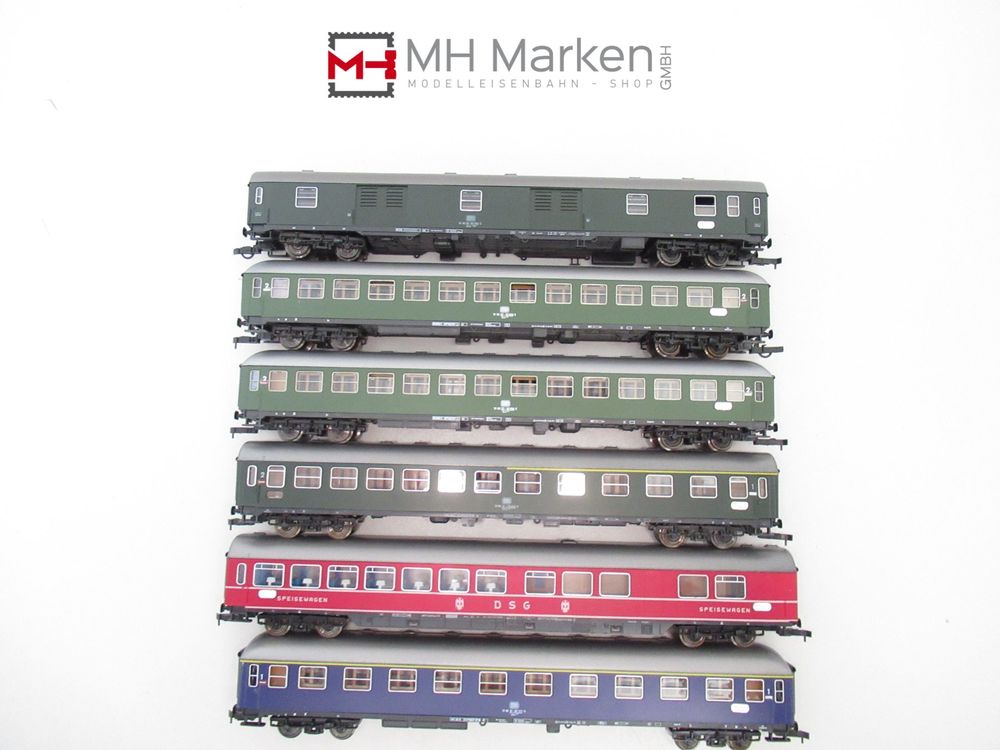 Roco 5-teiliges Intercitywagenset DB Ohne OVP DC GS H0 (Gebraucht) in Basel für CHF 70 – mit ...