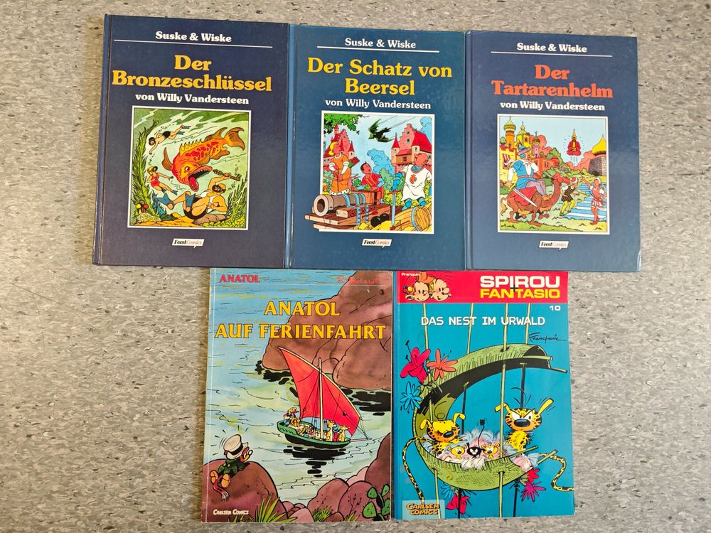 N22 Sammlung Comics Suske & Wiske Anatol Spirou | Kaufen auf Ricardo