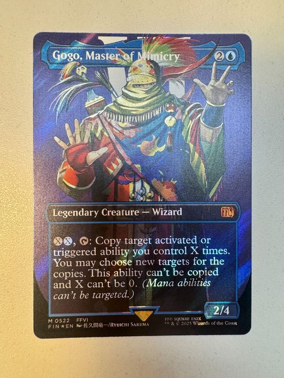 Borderless Surge Foil Gogo, Master of Mimicry FINAL FANTASY (Neu ...