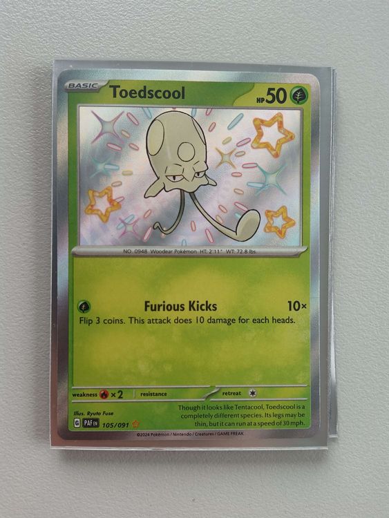 Toedscool Shiny - Paldean Fates (Gebraucht) in Altstätten SG für CHF 6. ...