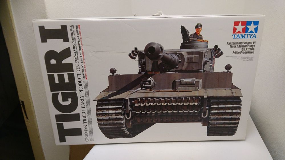 Tamiya Panzer TIGER I, FULL OPTION (Neu (gemäss Beschreibung)) in für ...
