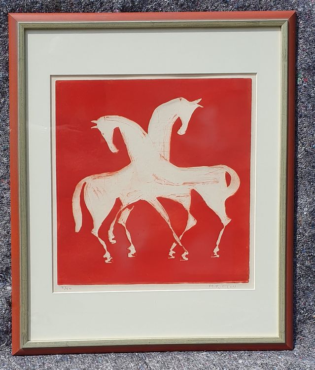 Etruskische Pferde (Litho) | Kaufen auf Ricardo