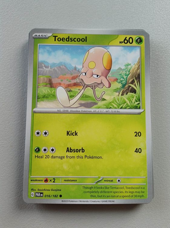Toedscool - Paradox Rift Pokemon Englisch | Kaufen auf Ricardo