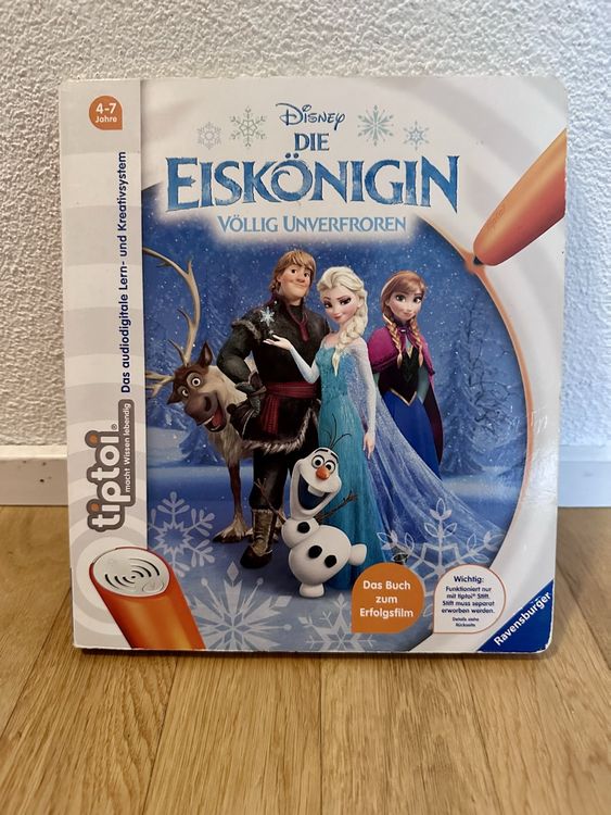 Tiptoi Buch "Eiskönigin - Völlig Unverfroren" - Frozen (Gebraucht) in ...