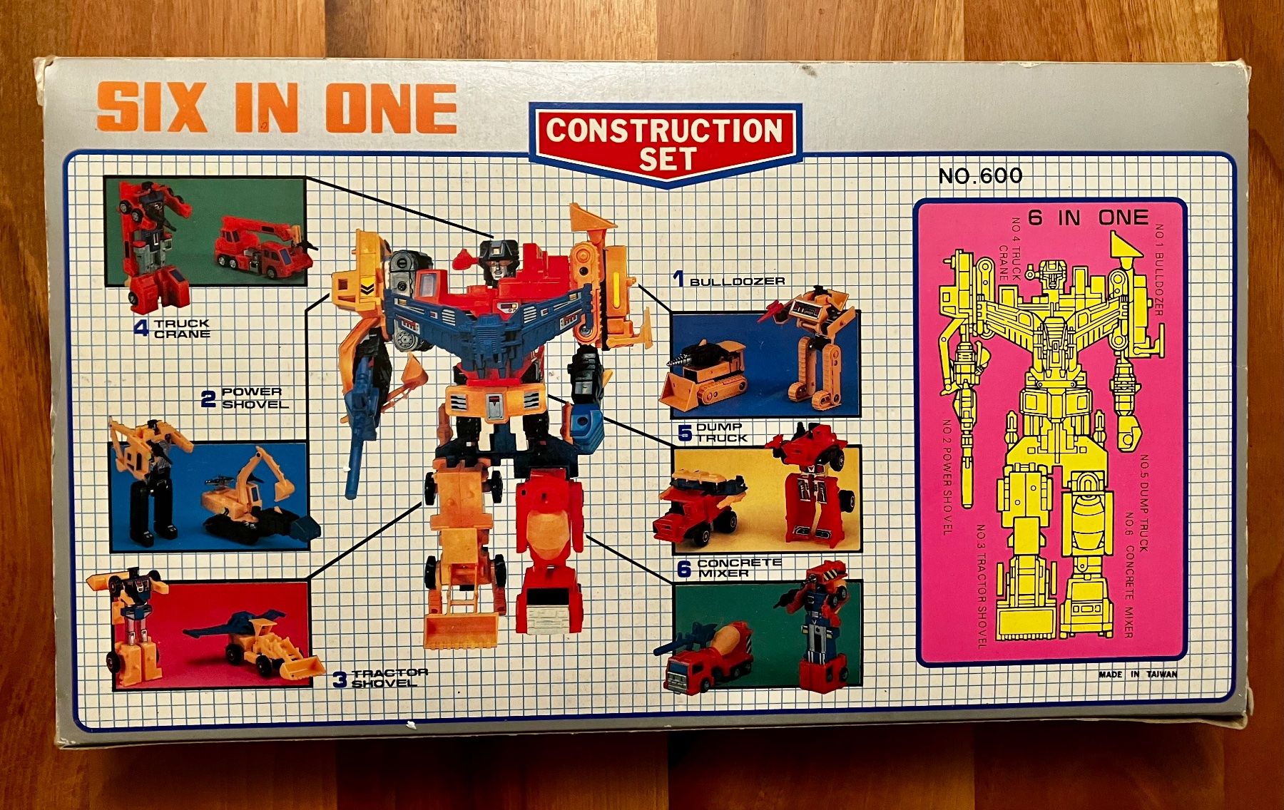 Six In One - Construction Set (Devastator Knock-off) (Gebraucht) in ...