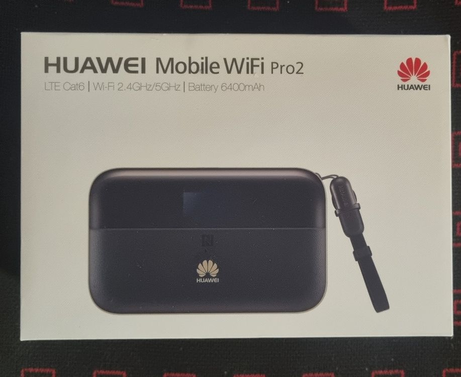 Mobile Hotspot Huawei Mobile WiFi Pro2 und LAN-Kabel | Kaufen auf Ricardo