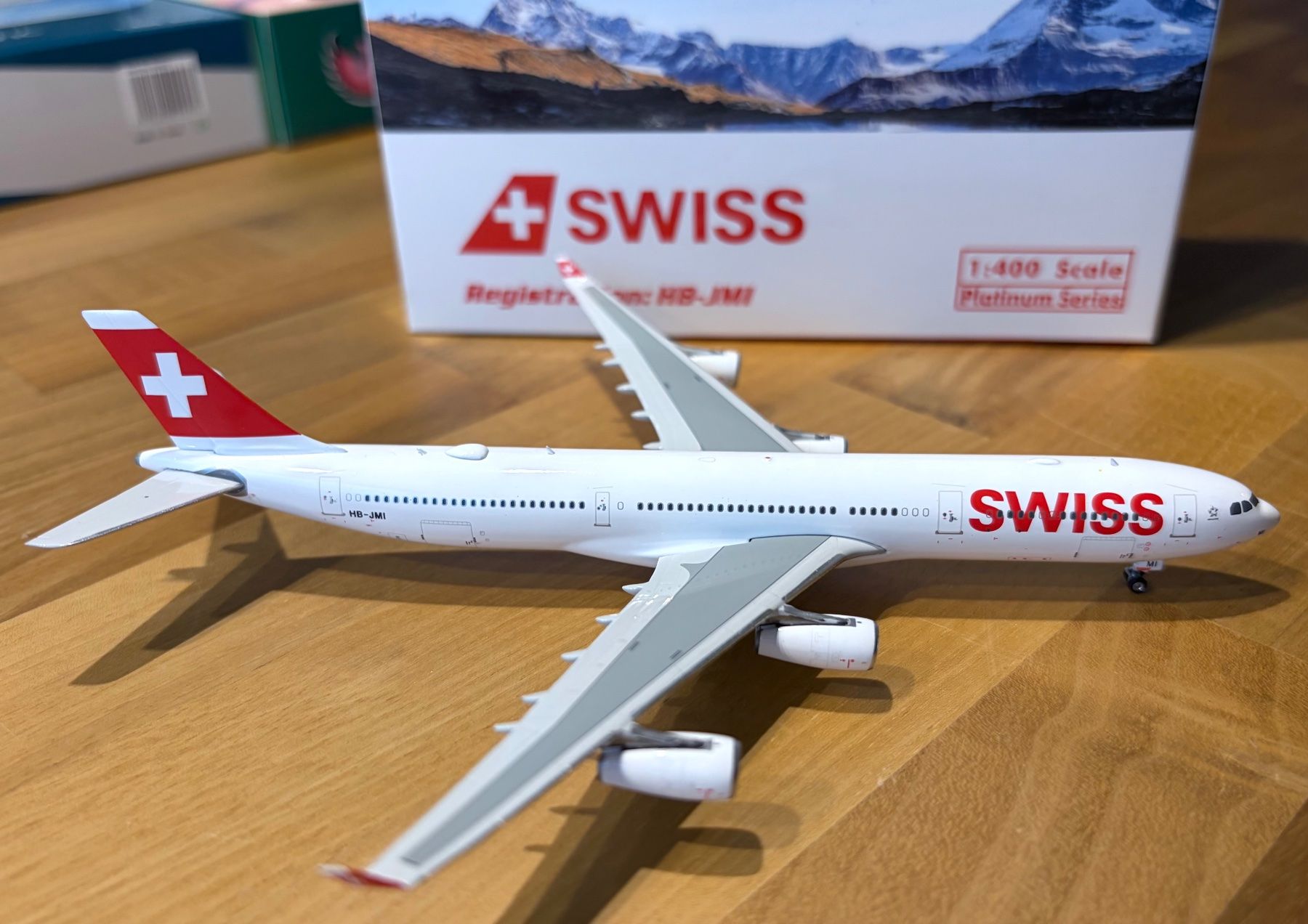 Airbus A340-300 Swiss 1/400 Metallmodell - Phoenix (Neu (gemäss ...