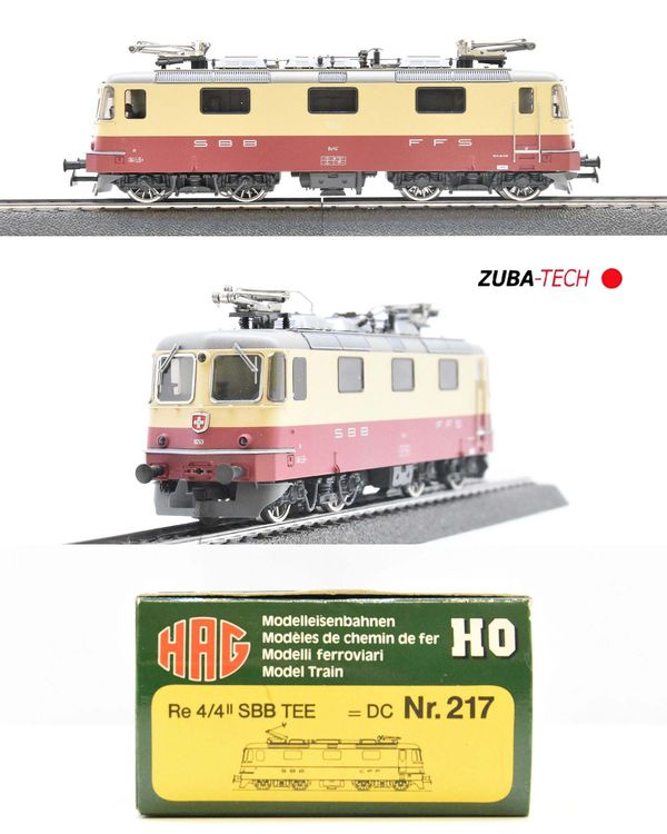HAG 217 E-Lok Re 4/4 II TEE SBB H0 GS Analog mit OVP | Kaufen auf Ricardo