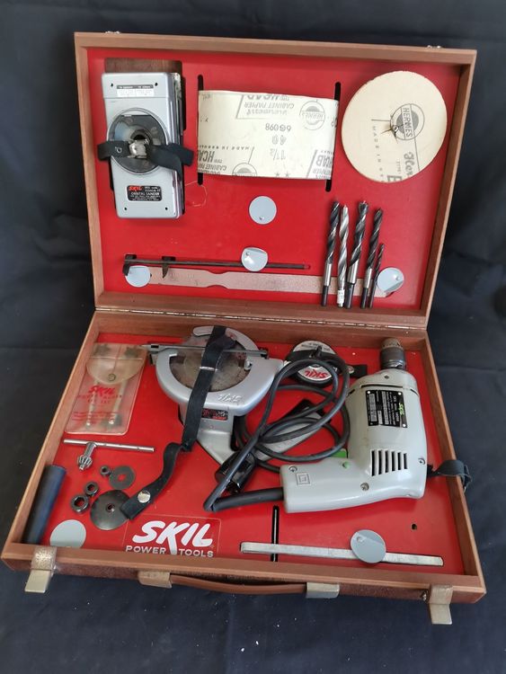 Vintage Skil Set, Powertool, Skil Koffer Set, Handkreissäge (Gebraucht ...