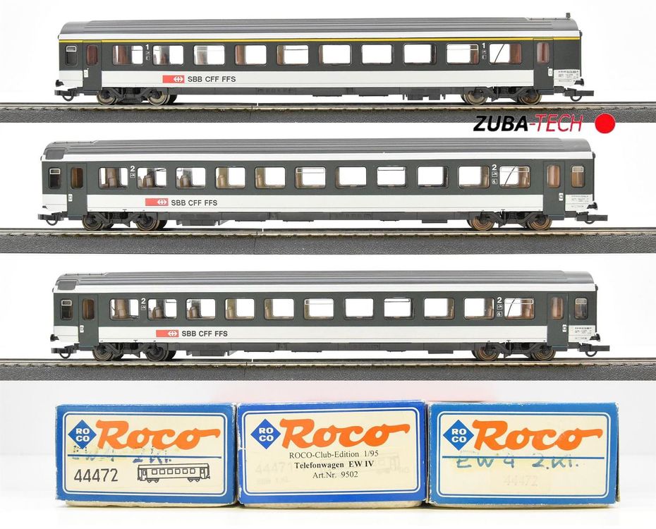 Roco 3x Personenwagen EW IV SBB H0 GS OV | Kaufen auf Ricardo