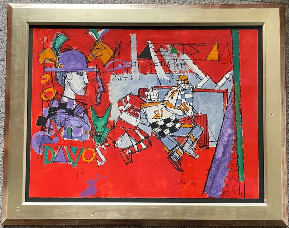 Rudolf Mirer (1937) grosse Lithographie Handsigniert & KP (Gebraucht) in Root für CHF 934 – nur ...