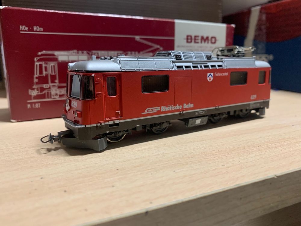 Bemo GE 4/4 II. RhB analogique (Gebraucht) in Gillarens für CHF 130 – mit Lieferung auf Ricardo ...