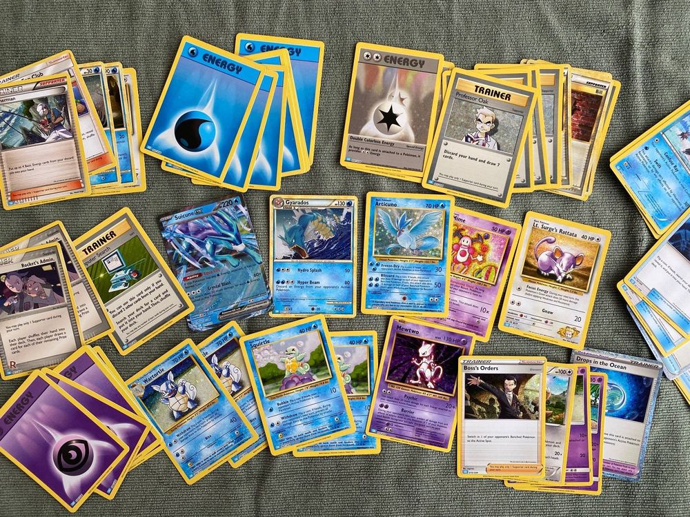 Pokemon Classic Collection INCOMPLETE Deck - Suicune / Water (Gebraucht ...