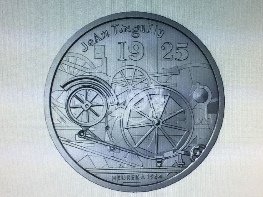 20 Franken JEAN TINGUELY 2025 Unzirkuliert stgl Ausverkauft (Neu und ...