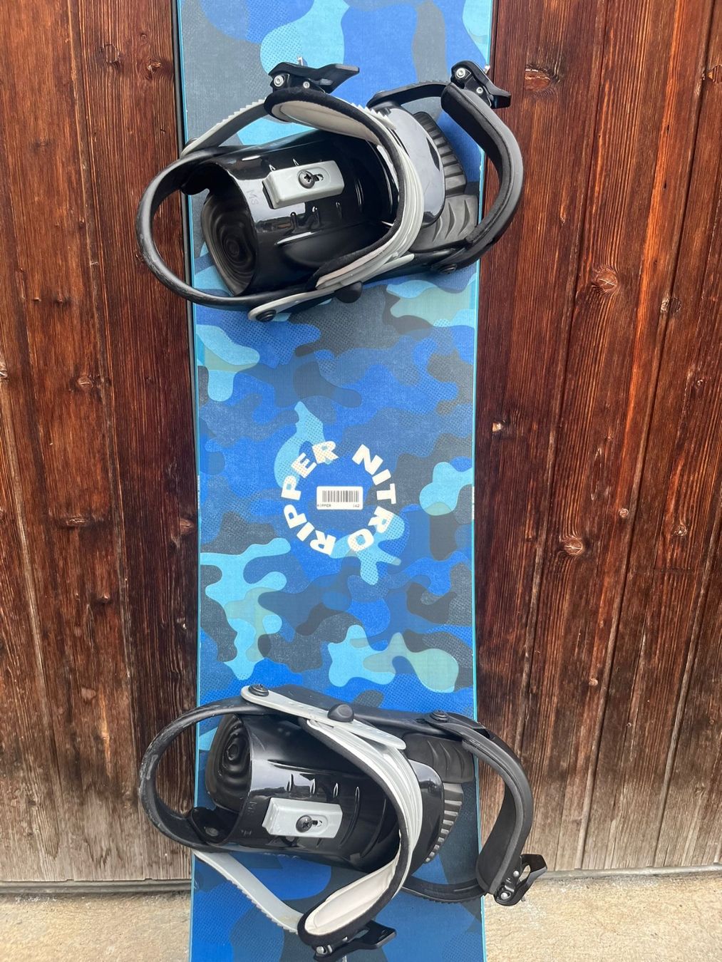 Snowboard & Bindung NITRO 142 Ripper Salamon für Jugendliche (Gebraucht ...