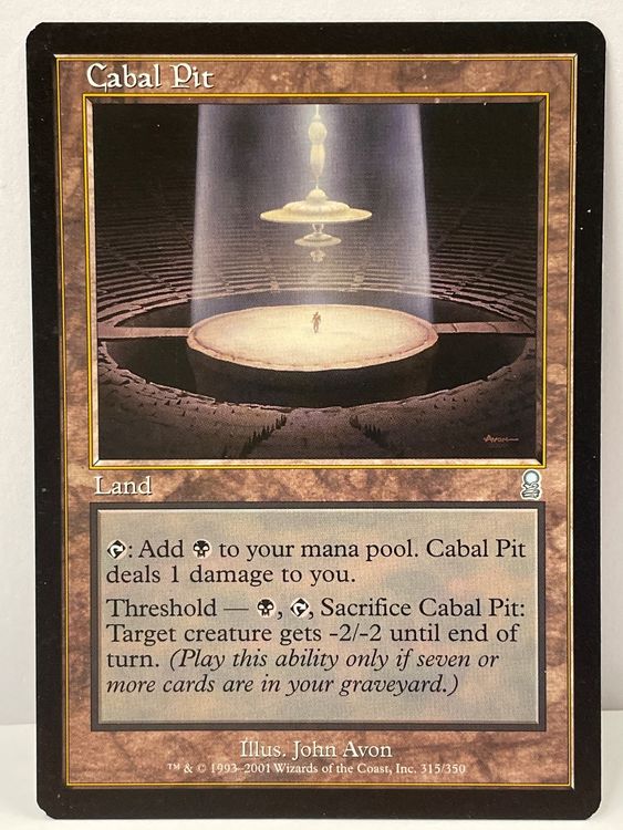 MTG - Cabal Pit (Gebraucht) in Reinach BL für CHF 1 – mit Lieferung auf Ricardo kaufen