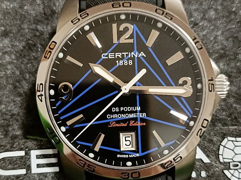 CERTINA Chronometer • Limited Ed. 62/120" • Ø40mm • Full set (Neu ...