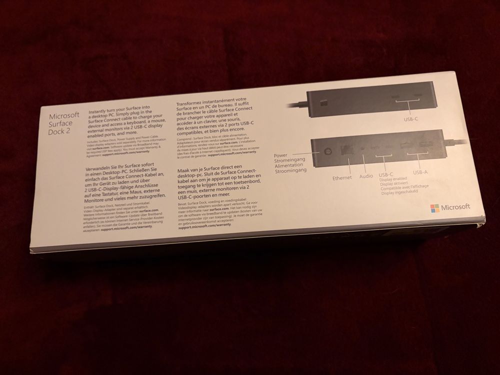 Microsoft Surface Dock 2 – neu & unbenutzt, OVP – CHF 60.– (Gebraucht ...