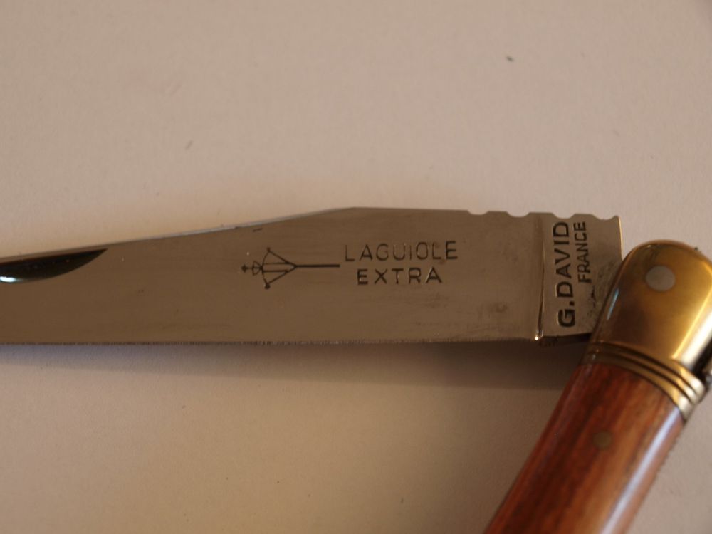 Laguiole Extra - G. David mit Lederhülle | Kaufen auf Ricardo