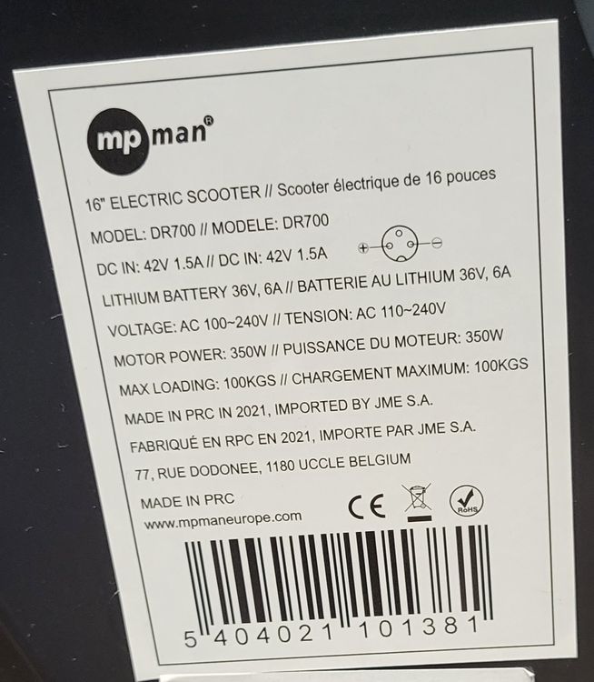 Vélo électrique MPMAN. | Kaufen auf Ricardo