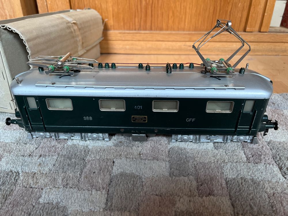 HAG 540 SBB Re 4/4 2 Motoren Drehgestell-Lok Pendel Spur 0 (Gebraucht) in Schlieren für CHF 850 ...