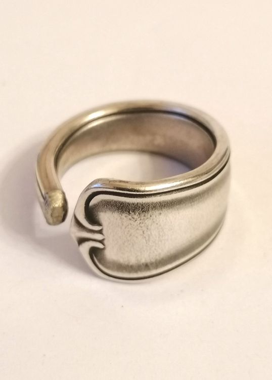 Ring aus Silberbesteck, Grösse 65 (Neu (gemäss Beschreibung)) in Suhr ...