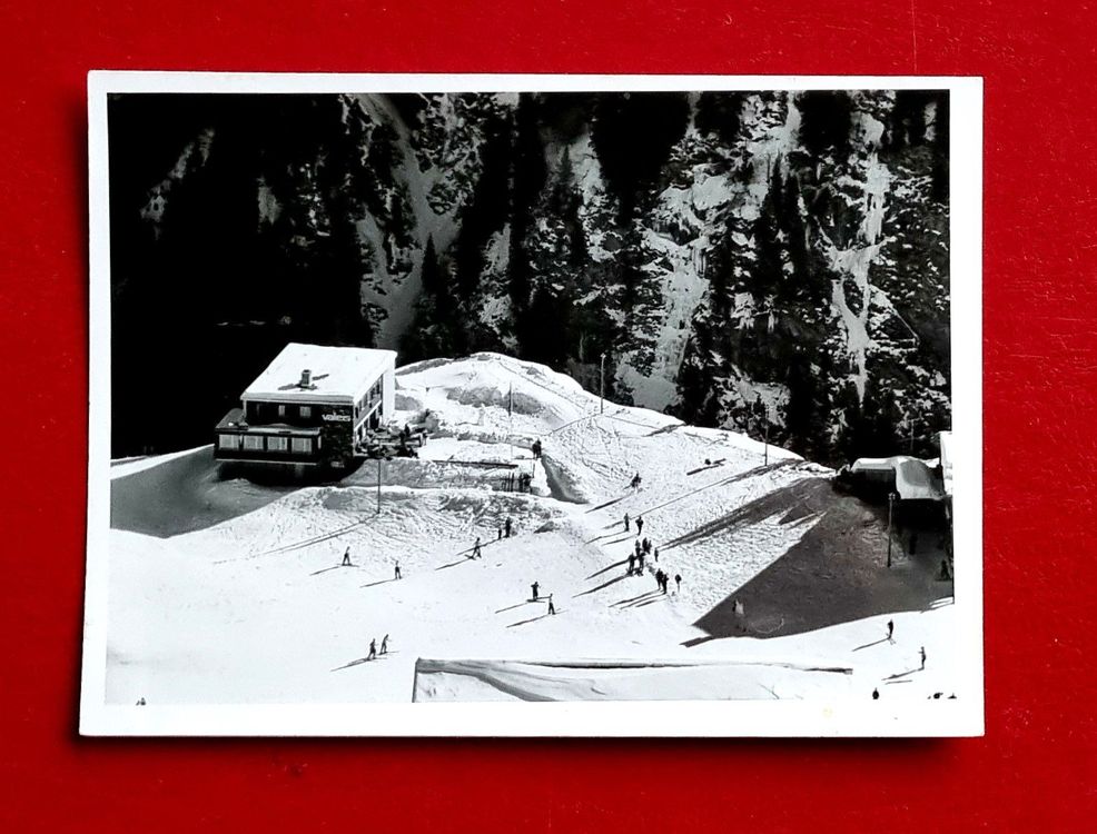 Wangs-Pizol - Berghaus Valeis beim Skilift - Flugaufnahme (Gebraucht ...