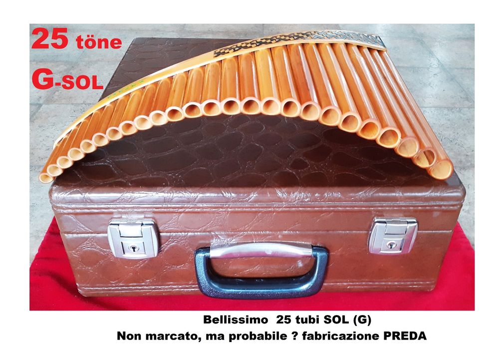 BELLISSIMO Panflöte 25 tubi SOL(G)come PREDA? (Usato) a Locarno per CHF ...