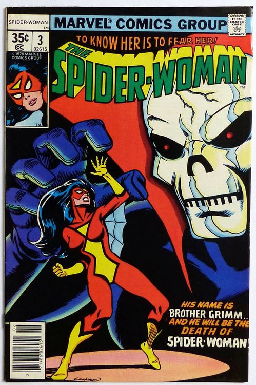 SPIDER WOMAN #3 KEY 🔑 1ST APP. BROTHERS GRIMM MARVEL 1978 (Gebraucht ...