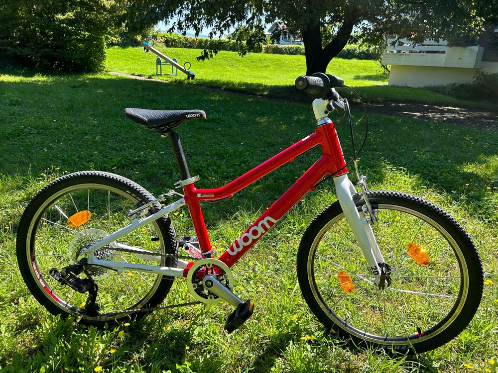 Woom 4 - Kinderfahrrad 20" – Woom Red | Kaufen auf Ricardo