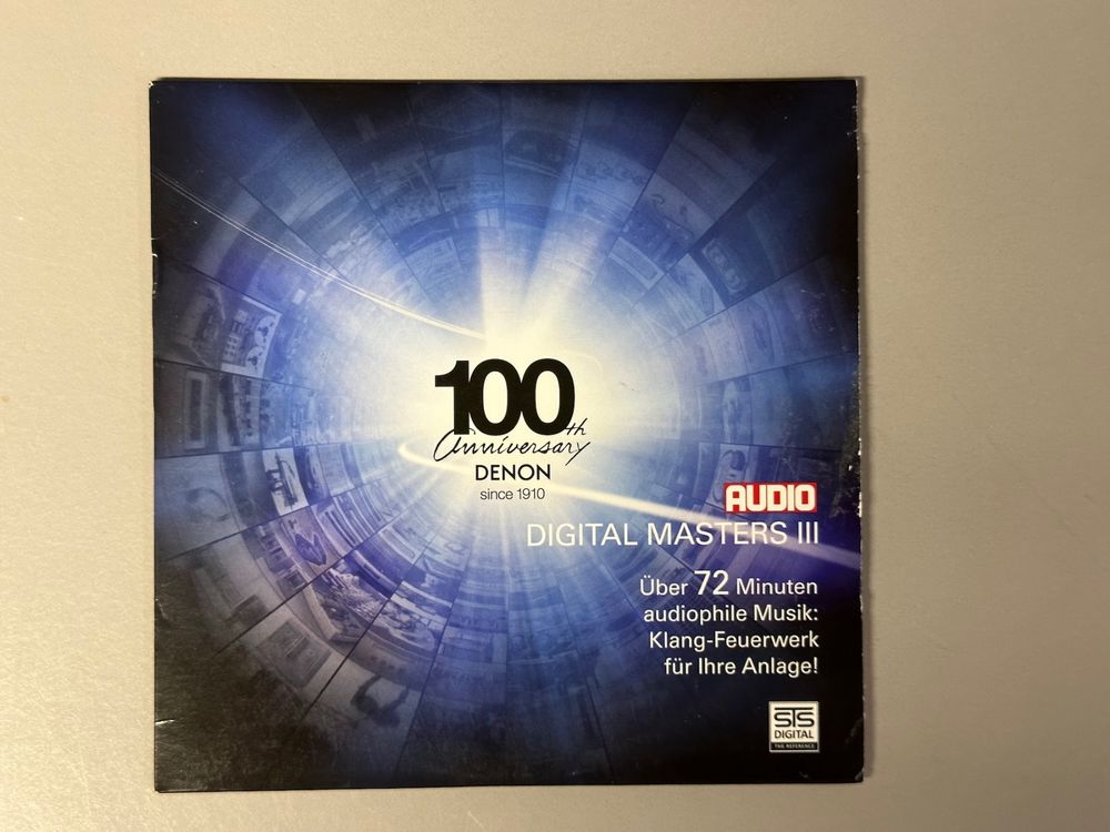 Digital Masters III: 100th Anniversary DENON Demo Audio CD (Gebraucht ...
