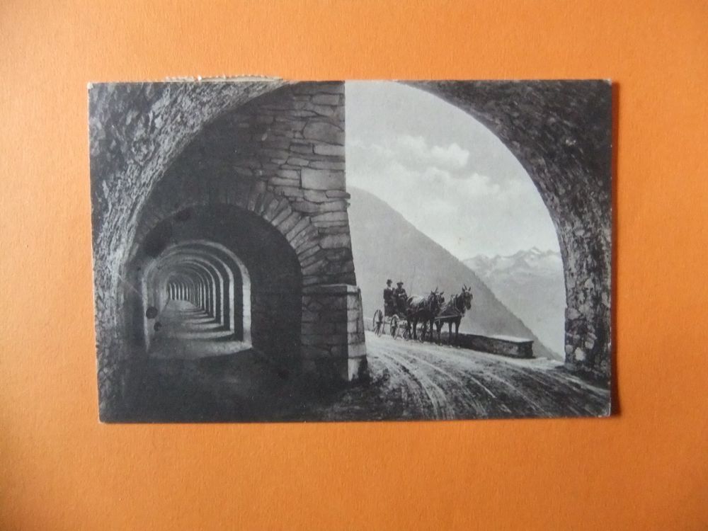 Route du Simplon Pferdefuhrwerk 14.09.1909 (Gebraucht) in St. Niklaus VS für CHF 4 – mit ...