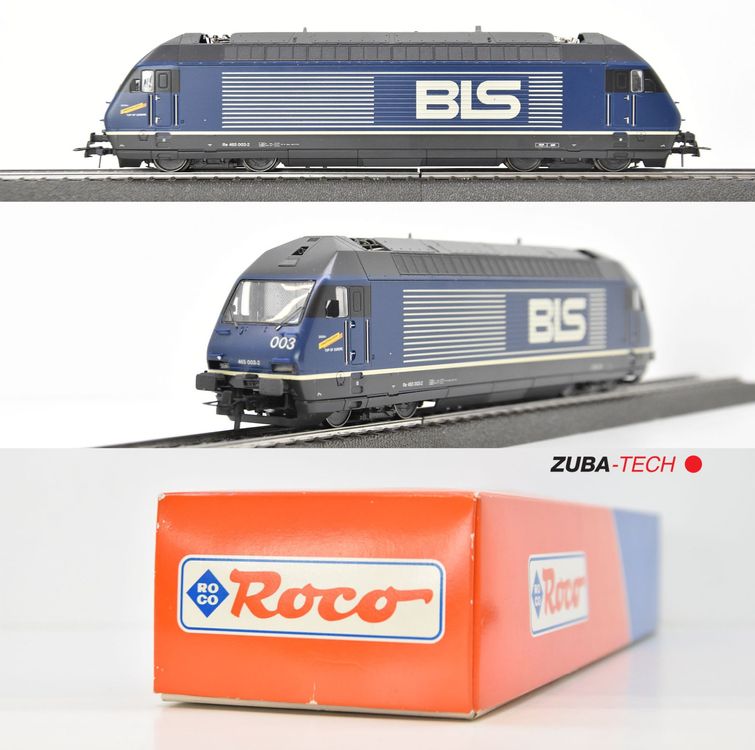 Roco 43656.1 E-Lok Re 465 BLS H0 GS Analog mit OVP | Kaufen auf Ricardo