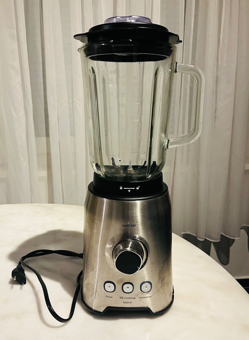 Satrap Laax 1000 Mixer / Standmixer 1000 W – Glasbehälter (Gebraucht ...