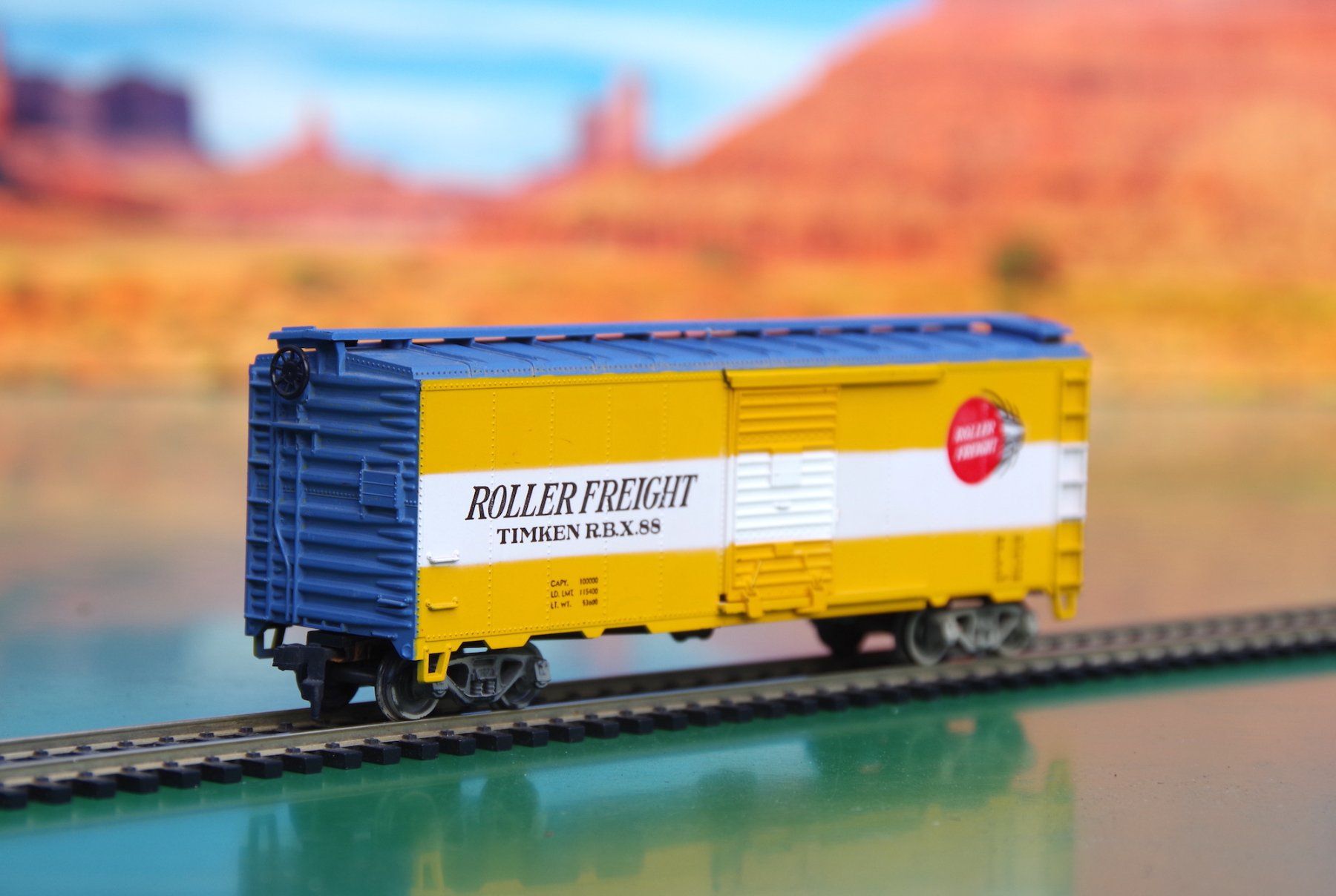 Athearn H0 Boxcar 40" Timken Roller Freight (USA) (Neu und ...