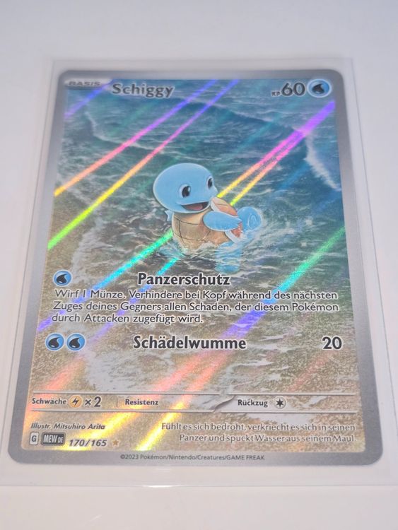 Pokemon 151 Schiggy 🇩🇪Deutsch🇩🇪 (Neu (gemäss Beschreibung)) in ...
