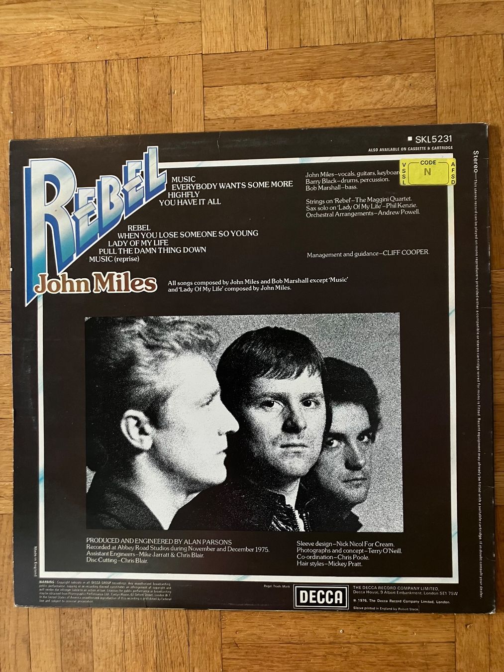 LP John Miles, Rebell, mit Poster (Gebraucht) in Winterthur für CHF 9 ...