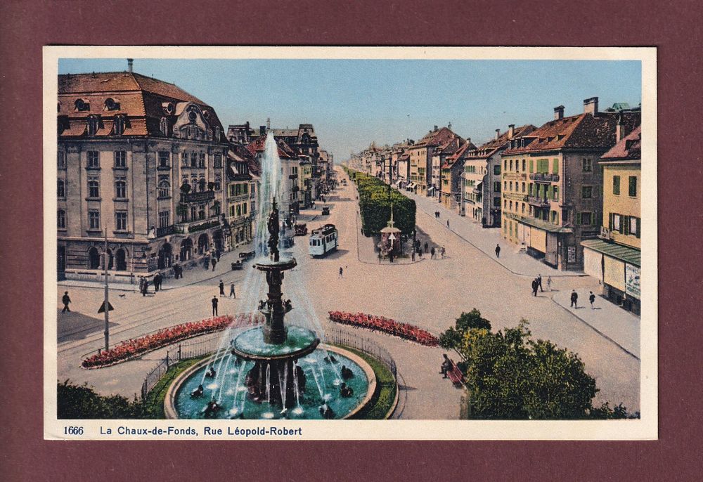 LA CHAUX-DE-FONDS - Fontaine - Tram (D'occasion) à Pully pour CHF 5 ...