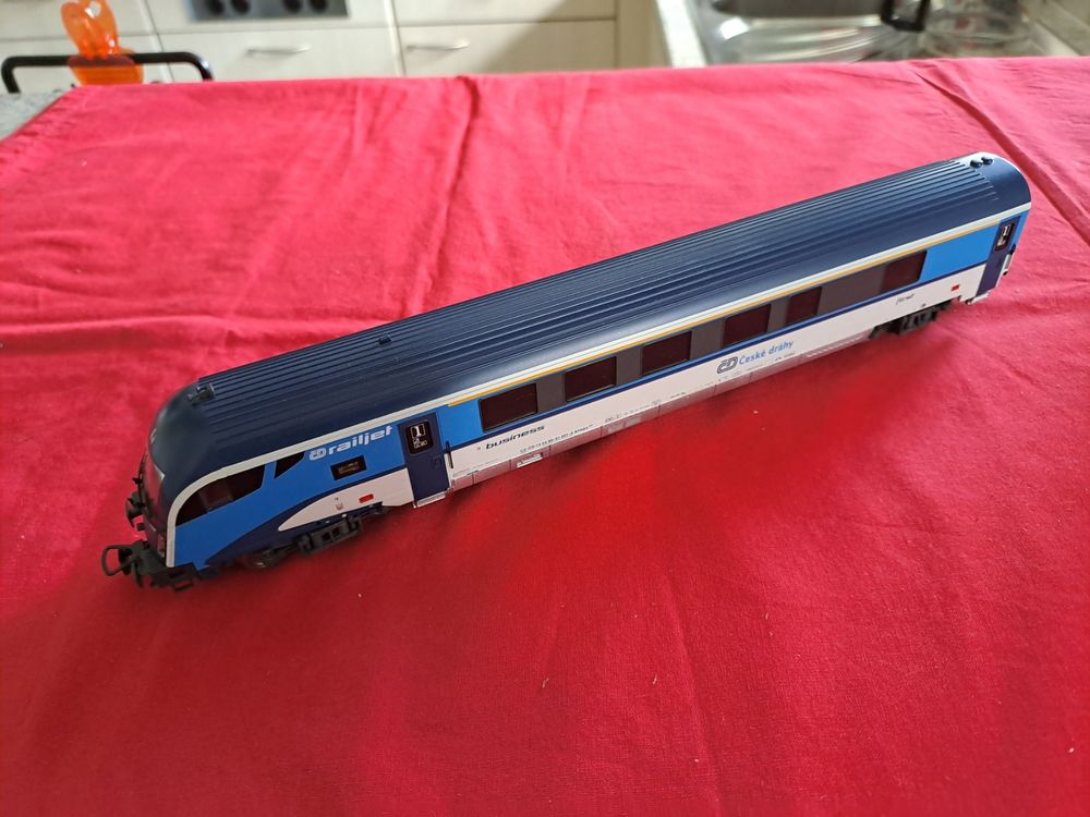 Piko : 5 P`wagen ,1 Steuerwagen Railjet CD (Neu (gemäss Beschreibung ...