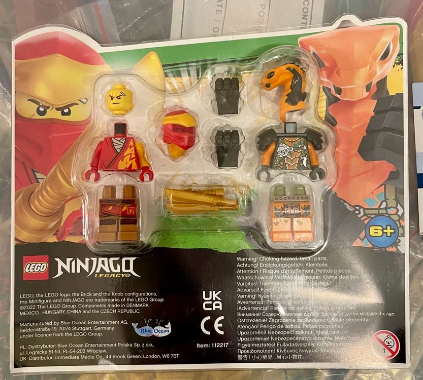 Lego Ninjago 112217 - Kai vs. Boa Destructor blister pack | Kaufen auf ...