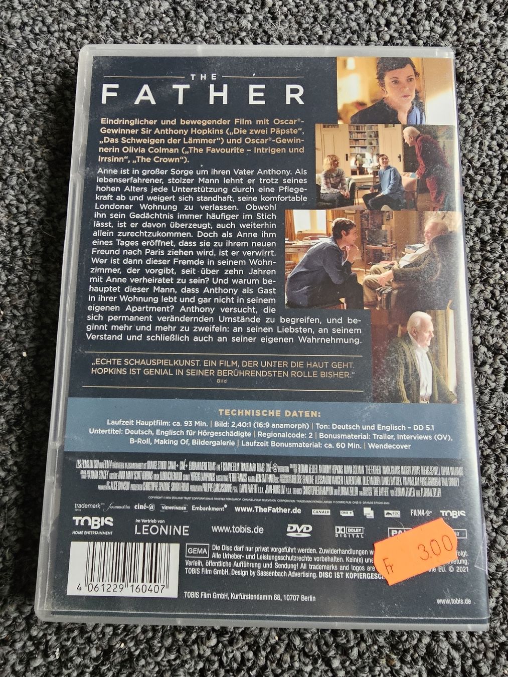 DVD: The Father (17832) (Gebraucht) in Ruswil für CHF 1 – mit Lieferung ...