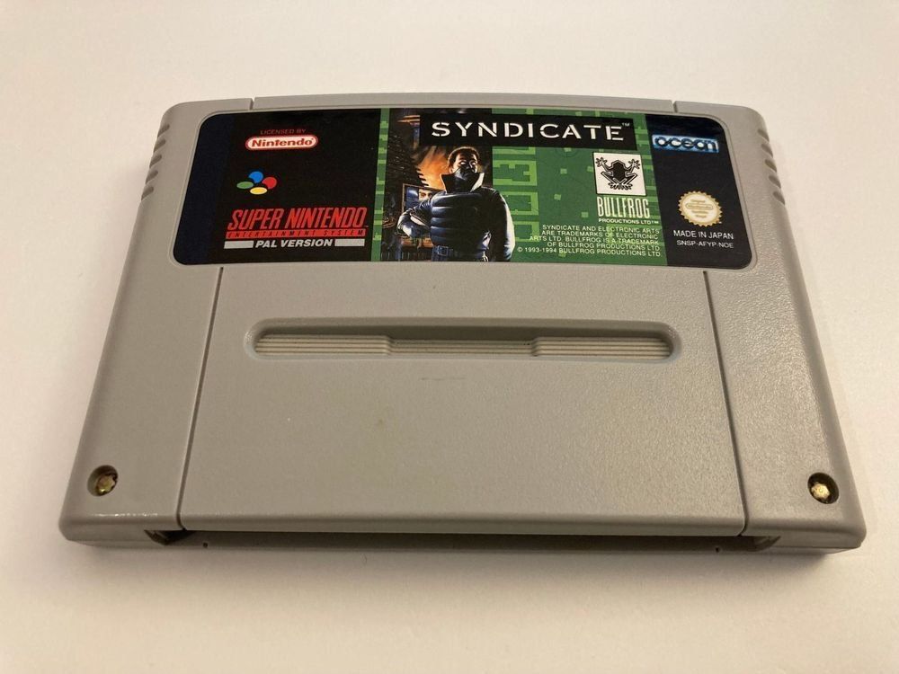 Super Nintendo (SNES) Spiel - Syndicate (Gebraucht) in für CHF 22 – mit ...