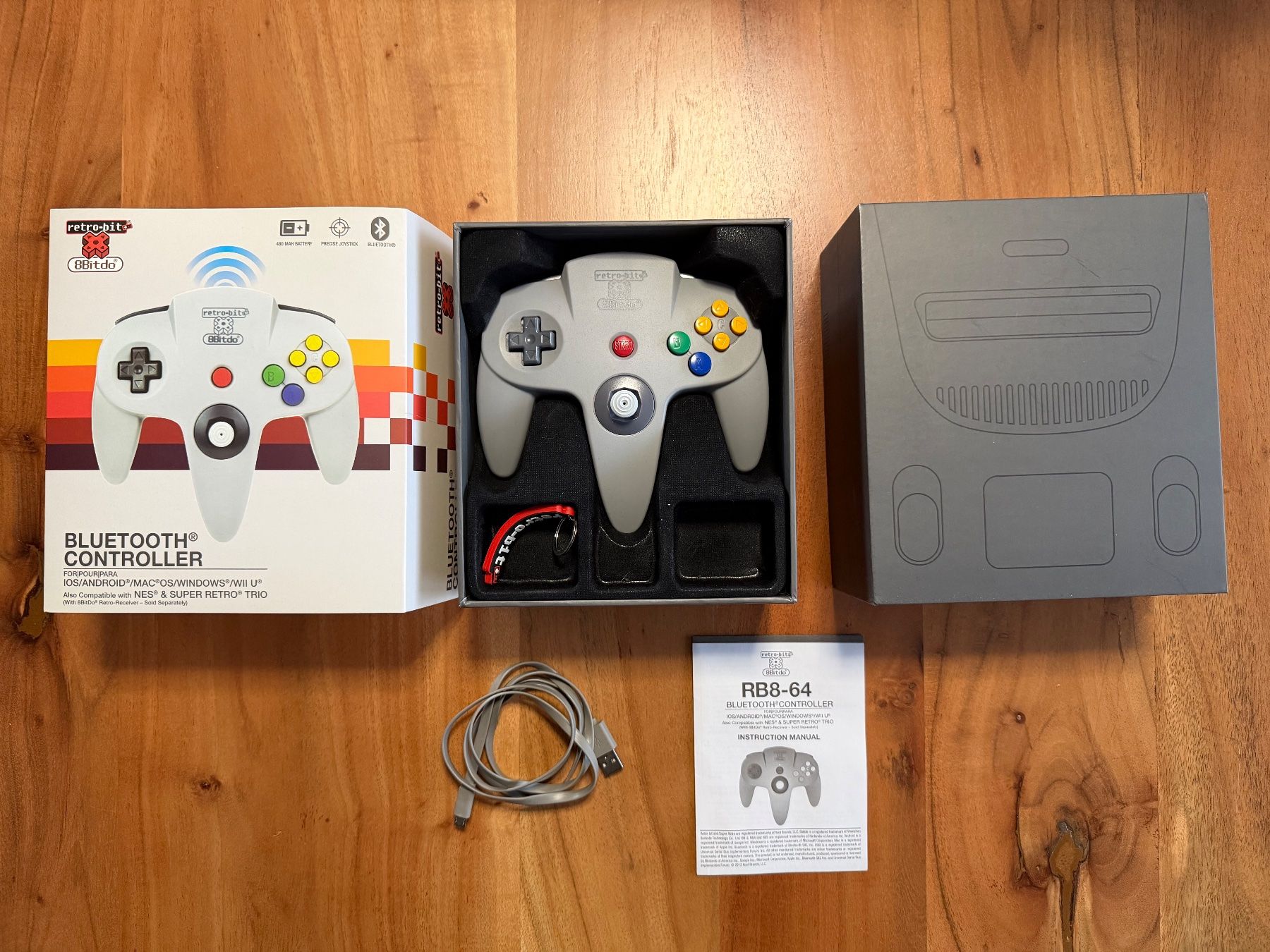 2x 8BitDo Retrobit N64 Bluetooth Controller RB8-64 (Gebraucht) in Chur ...