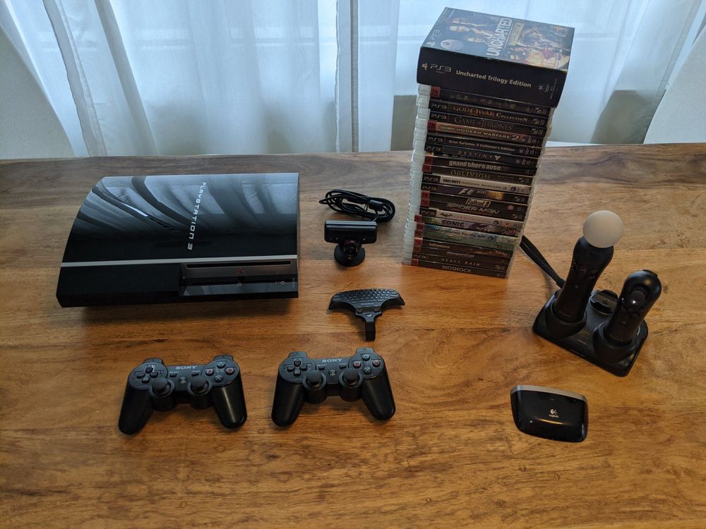 PS3 1TB SSHD + games + accesssories (Gebraucht) in Kilchberg ZH für CHF ...
